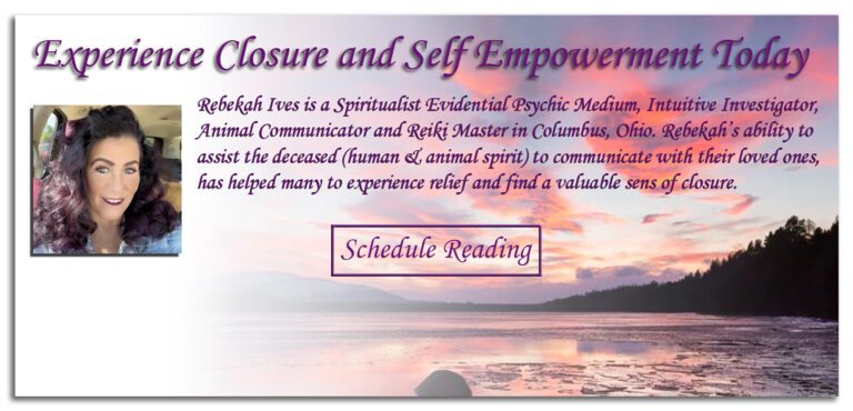 Rebekah Lee Ives – Psychic Medium