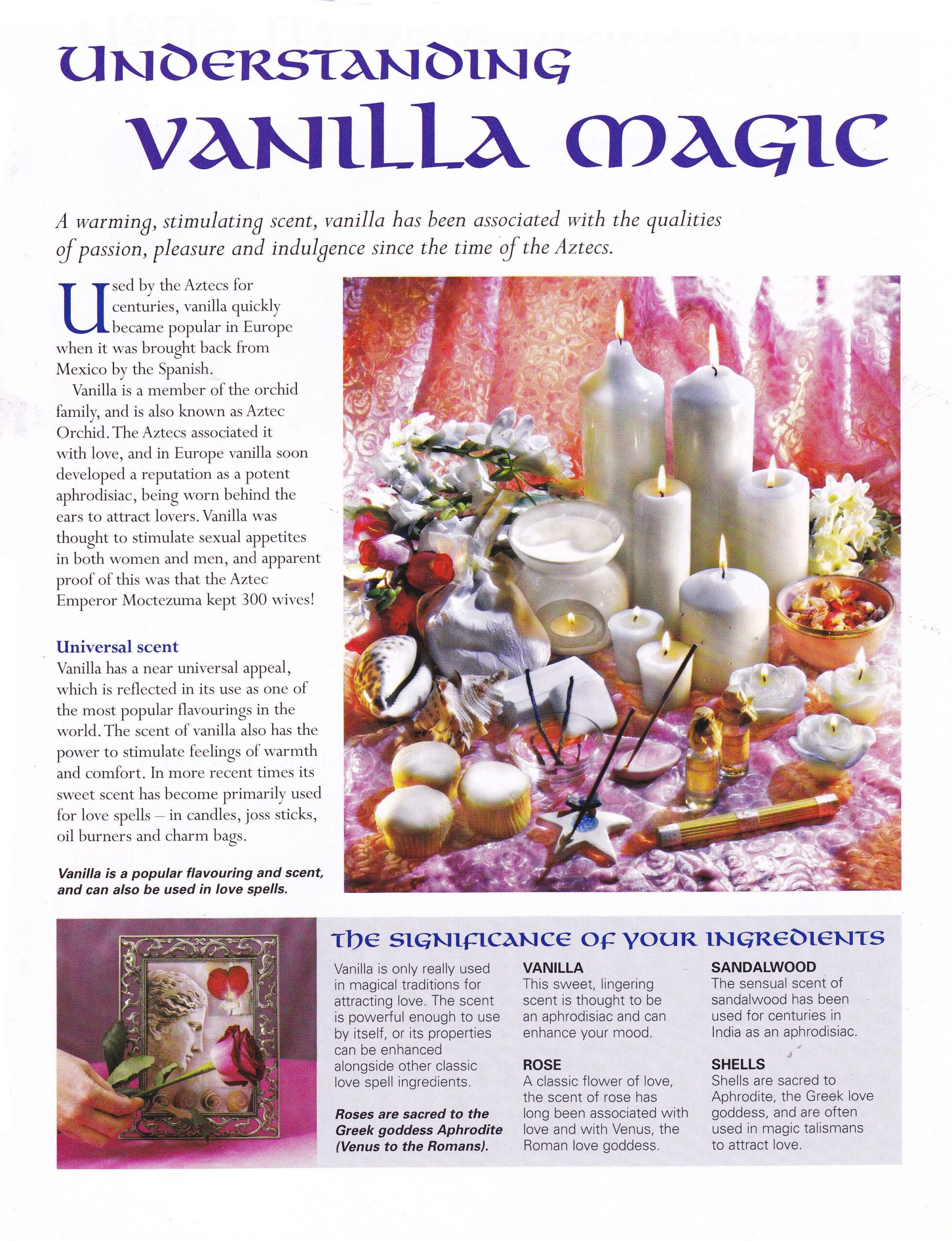 What Are The Magical Properties of Vanilla? – Rebekah Lee Ives